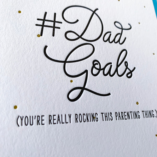 Fathers Day Card - Dad Goals – DeLuce Design